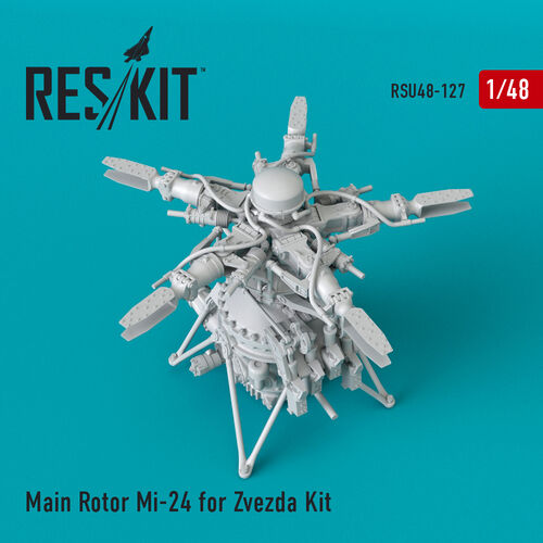 RES/KIT U48-0127 Main Rotor Mi-24 for Zvezda Kit