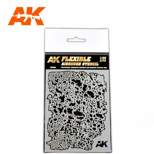 AK-Interactive 9080 Flexible Airbrush Stencil
