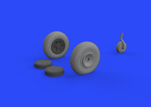 Eduard 672221 P-47D wheels TAMIYA