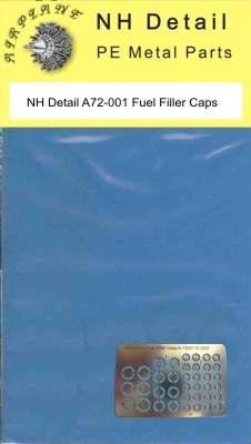 NH Detail A72-001 Fuel Filler Caps (Bf.109E/F/G, Bf.110C/D/G, Me-410) for