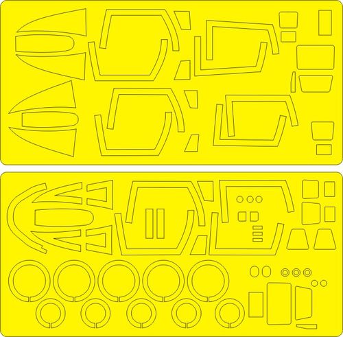 New Ware AM0347 F-4B/C/D/E/EJ/F/G/J/N/S, RF-4C/4E Phantom II EXPERT kabuki masks for Hasegawa