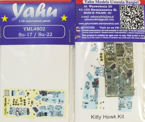 Yahu Models L4802 Su-17 / Su-22 Kitty Hawk