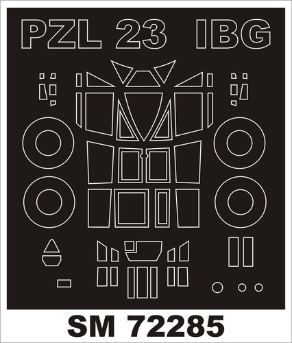 Montex SM72285 PZL.23A Karaś, PZL.42
