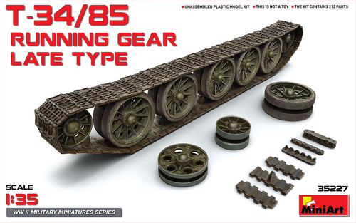 MiniArt 35227 T-34/85 RUNNING GEAR Late Type