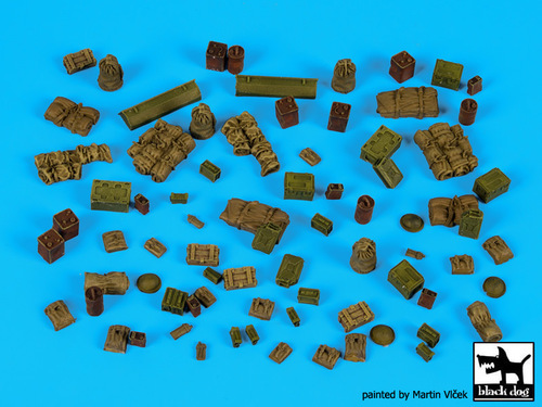 Black Dog T72091 British WW II equipment accessories set