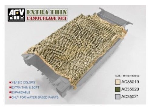 AFV Club AC35019 Camouflage Net-Desert Tan