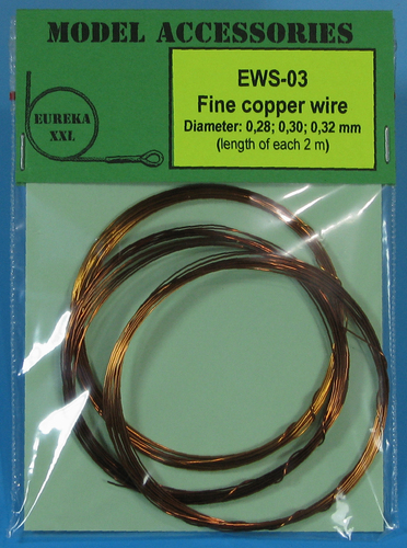 Eureka XXL EWS-03 Fine copper wire Diameter: 0.28, 0.30, 0.32