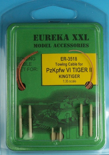 Eureka XXL ER-3518 Towing cable for Pz.Kpfw.VI Königstiger Ausf.B Tank