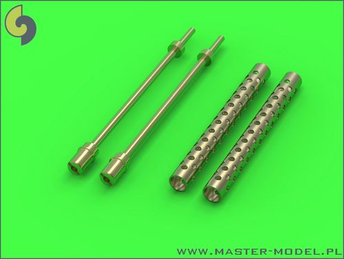 Master GM-35-005 Browning M1919 .30 cal machine gun barrels – one piece muzzle (cylindrical shape) (2pcs)