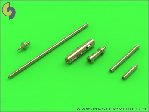 Master AM-48-089 MiG-15 & MiG-15bis - 37mm and 23mm gun barrels set, antenna base & Pitot Tube