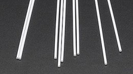 Plastruct 90857 PRĘT OKRĄGŁY Gr. 1.3mm - 250mm 1szt / 1 piece