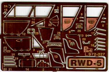 Part S72-027 RWD-5 ZTS Plastyk