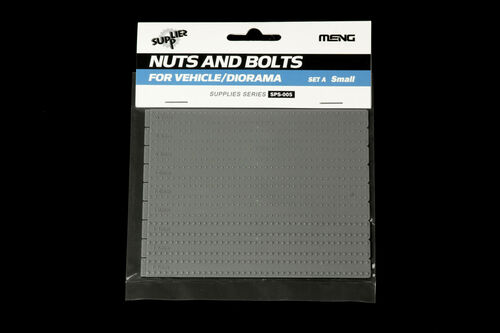 Meng Model SPS05 Nuts And Bolts For Vehicle/Diorama (Set A Small)