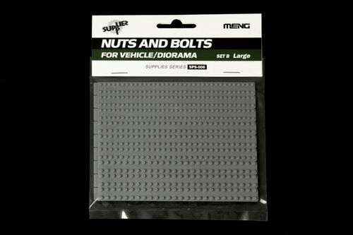 Meng Model SPS06 Nuts And Bolts For Vehicle/Diorama (Set B Large)