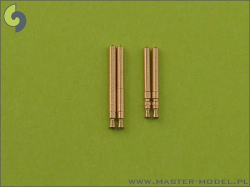 Master AM-72-009 Bf 109 E3 - E9, T armament set (MG 17 tips, MG FF barrels)