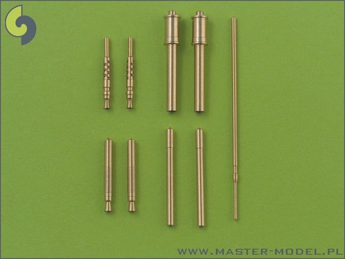 Master AM-48-017 Fw 190 A2 - A5 armament set (MG 17 barrel tips, MG FF barrels, MG 151 barrels in fairings) & Pitot Tube