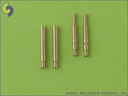Master AM-48-009 Bf 109 E3 - E9, T armament set (MG 17 tips, MG FF barrels)