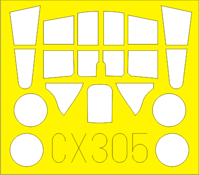Eduard CX305 P-40B 1/72 AIRFIX