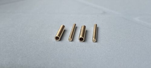 CNC Micro Turning B48125 Propeller bearing - brass set for 2 Propellers