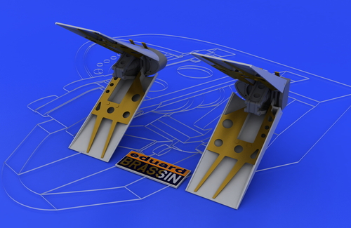 Eduard 648039 F-16 air brakes TAMIYA