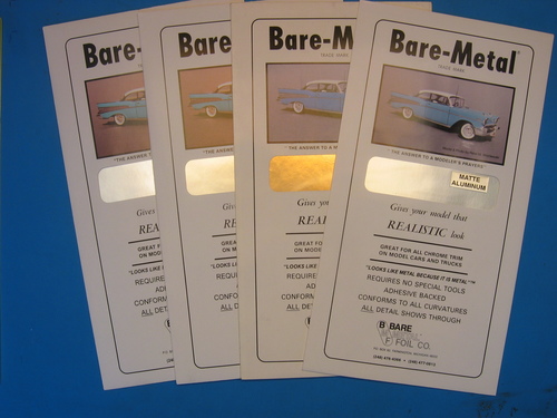 Bare Metal Foil 001 Bare-Metal Matt Chrome