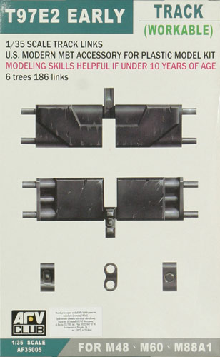 AFV Club 35005 Track (workable) T97E2 for M48 and M60