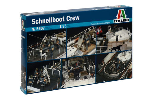 Italeri 5607 S-100 Schnellboot Crew