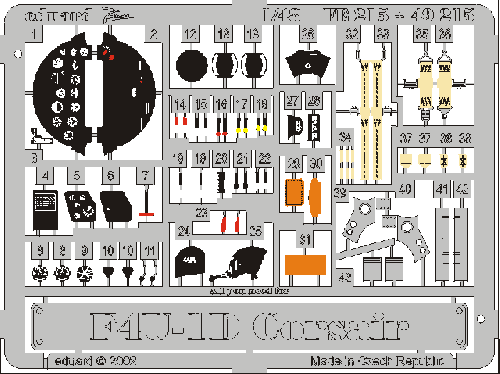 Eduard FE215 F4U-1D Tamiya