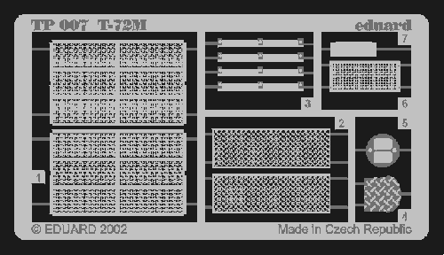 Eduard TP007 T-72M Tamiya