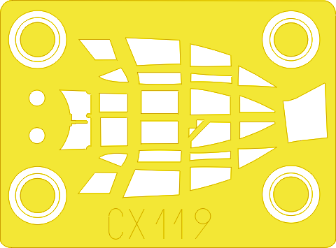Eduard CX119 Mosquito Fighter 1/72 TAMIYA