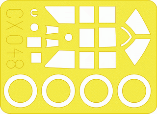 Eduard CX048 P-47D-20 1/72 TAMIYA