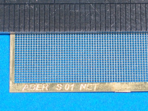 Aber S-01 Nets and drilled plates (18 models - 80x45 mm)
