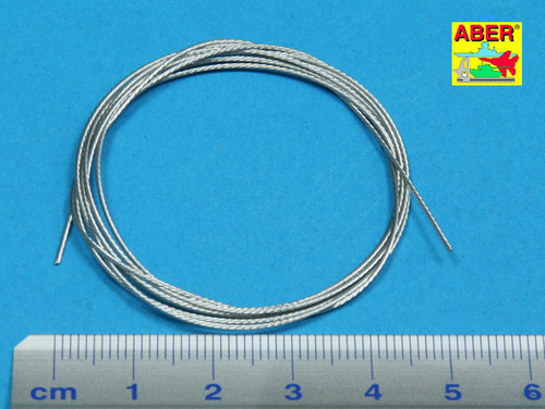 Aber TCS06 Stainless Steel Towing Cables ?0,6mm, 1 m long
