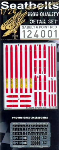 HGW Models 124001 Sabelt Red - Six Point