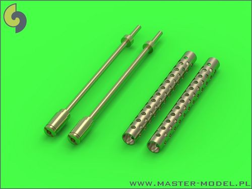 Master GM-35-004 Browning M1919 .30 cal machine gun barrels – two piece muzzle (conical shape) (2pcs)