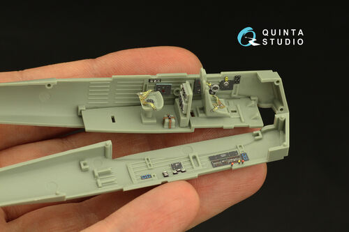 Quinta Studio QD72059 Junekrs Ju 87 D/G - 3D-Printed & Coloured Interior (for Academy and Special Hobby kits)