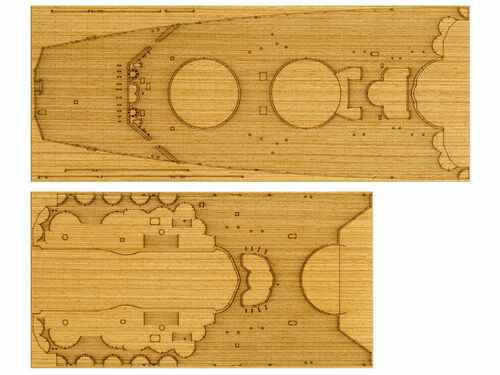 Tamiya 12645 Japanese BattleShip Yamato Deck Sheet