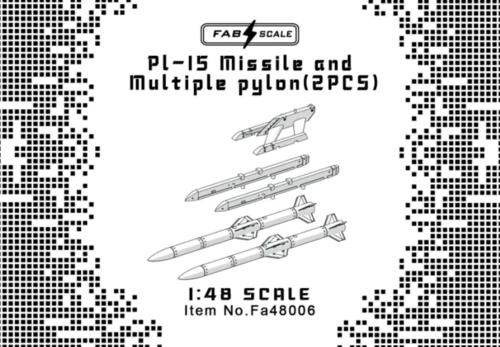 Fab Scale Fa48006 PL-15 Missles&Multiple Pylon 2pcs