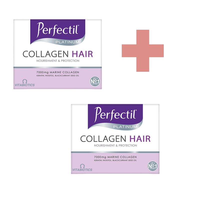 Perfectil Platinum Collagen Hair – beauty shots 10 bočica 1+1 GRATIS