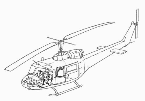 CMK K7078 UH-1B interior ITA