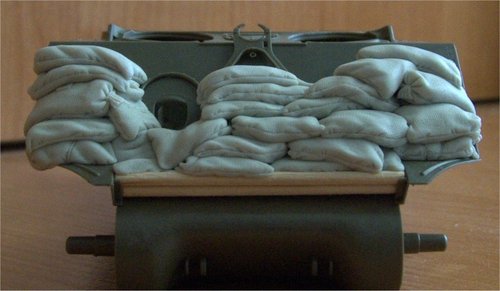 PanzerArt RE35-093 Sand Armor for M4A3 Sherman Tank (47" Late Hull)