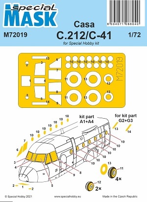 Special Hobby M72019 Casa C.212/C-41 (for Special Hobby kit)