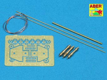 Aber R-25 Zestaw 3szt., amerykańskich anten z gniazdami (Scale:1/35)