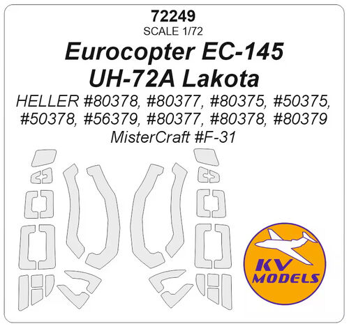 KV Models 72249 Eurocopter EC-145 / UH-72A Lakota