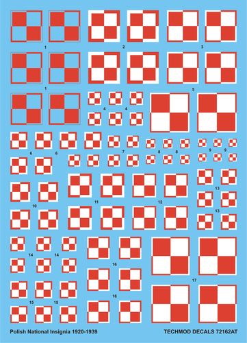 Techmod 72162 Polish National Insignia 1920-39
