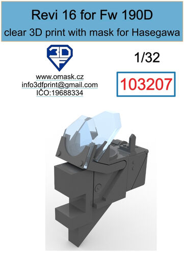 3DF 103207 Revi 16 For Fw 190D (For Hasegawa)