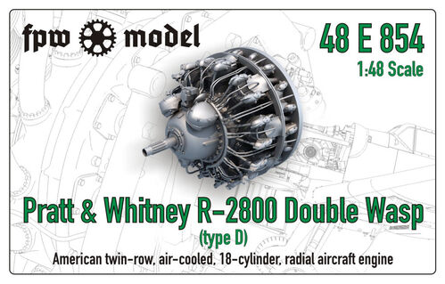 FPW Model 48E854 Pratt And Whitney R-2800 Double Wasp (Type D)