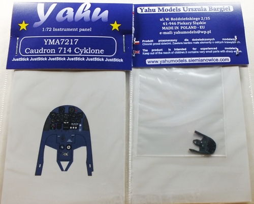 Yahu Models A7217 Caudron C.714 Cyclone RS