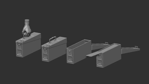 Firma49 A058-72 Ammo Box for MG34 / MG42