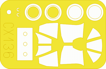 Eduard CX136 F4U-1 1/72 TAMIYA